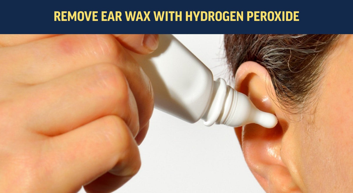 HOW TO REMOVE EAR WAX WITH HYDROGEN PEROXIDE? IS IT SAFE? – IIMMER Tech.